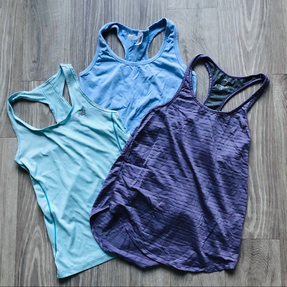 GAP | Tops | Bundle 3 Workout Tanks Gap New Balance Mpg | Poshmark